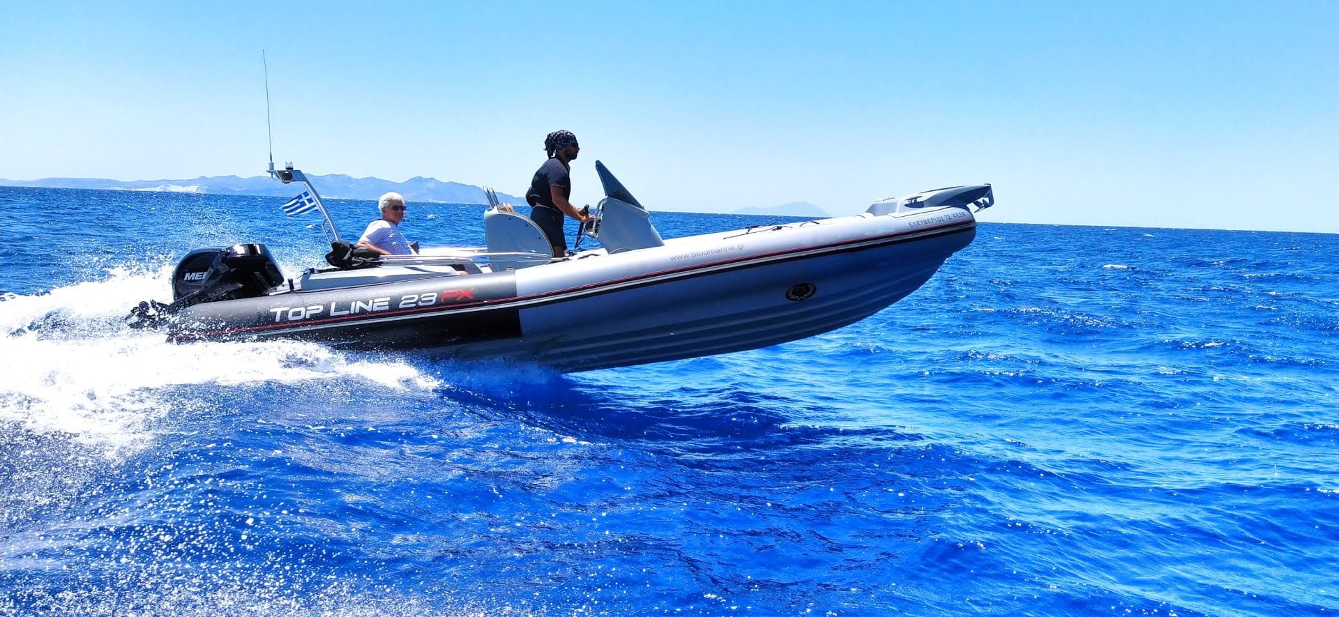Rent Topline 7m. RIB Boat Sifnos - 150hp. Mercury (Full-Day)